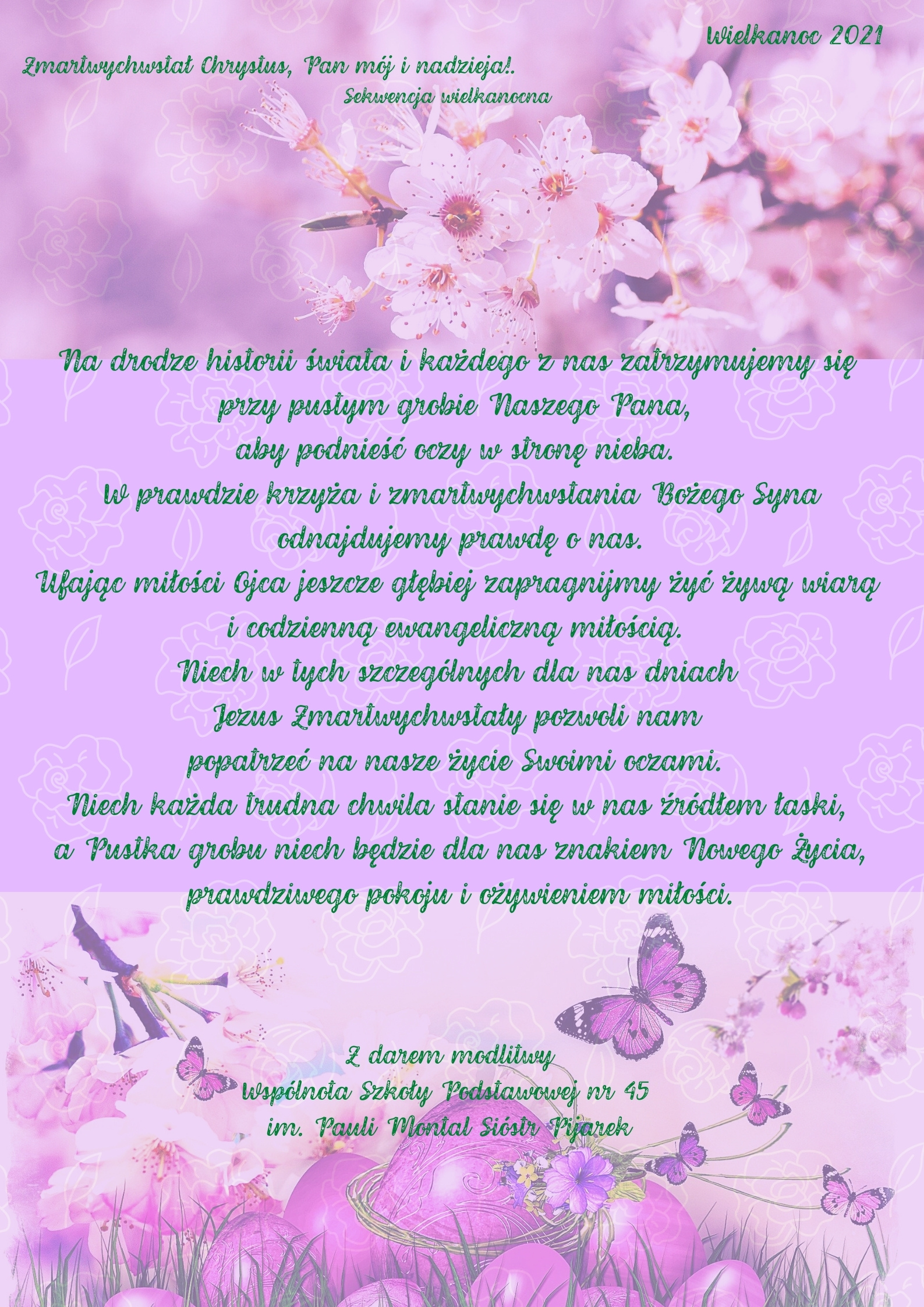 Życzenia świąteczne - Szkoła Podstawowa nr 45 w Krakowie Życzenia świąteczne - Szkoła Podstawowa nr 45 w Krakowie
